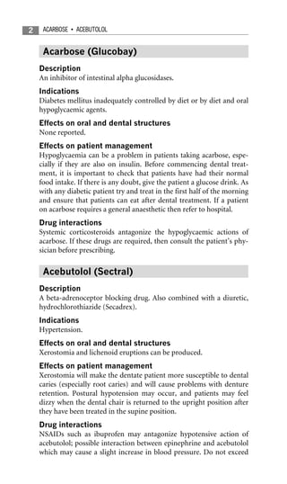 Drug dictionary for dentistry | ZIP