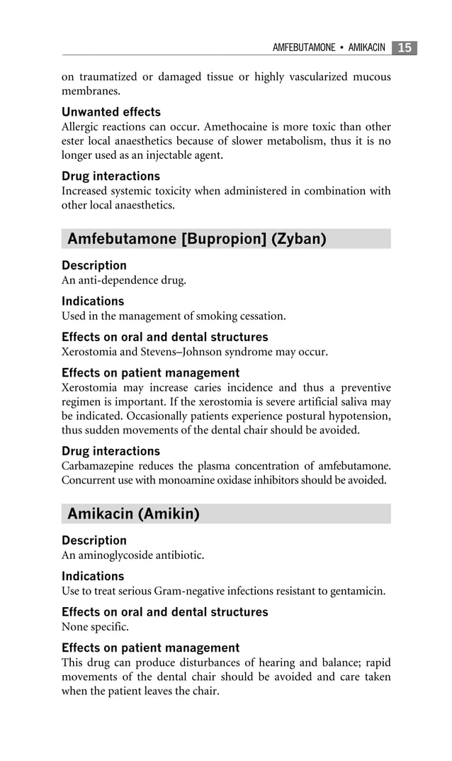 Drug dictionary for dentistry | ZIP | Dental Health | Diseases and ...