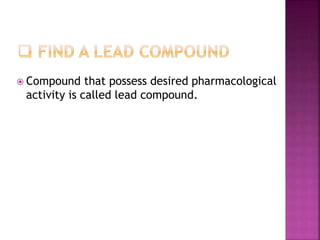 Drug discovery | PPTX