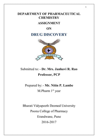 Drug discovery 30 | PDF