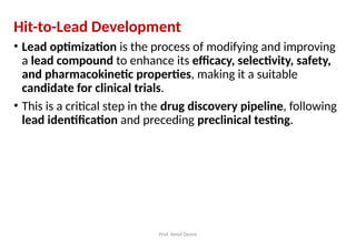 Drug Discovery and Clinical Evaluation of New Drugs | PPTX