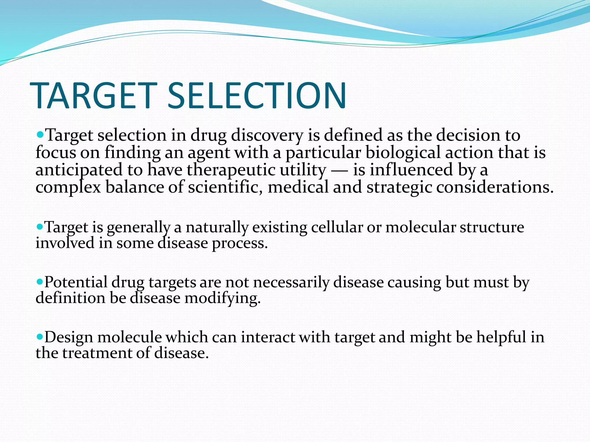 Drug discovery and development | PPTX