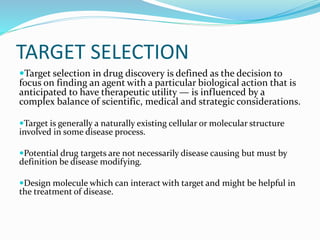 Drug discovery and development | PPTX