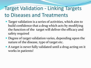 Drug discovery and development | PPTX