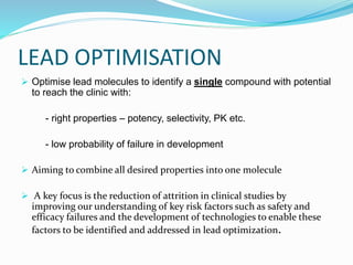 Drug discovery and development | PPTX
