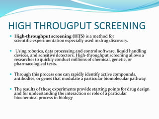 Drug discovery and development | PPTX