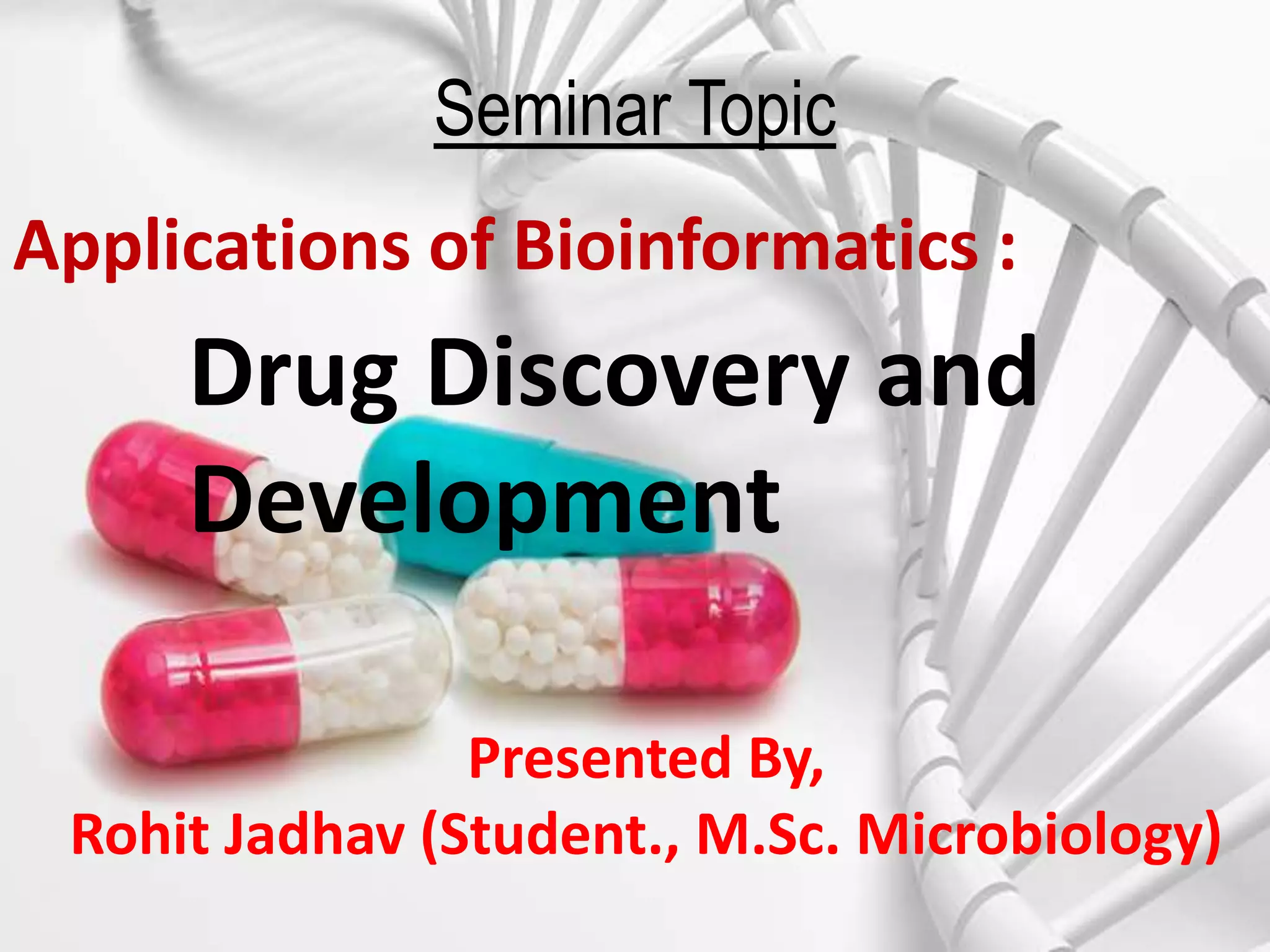 Drug discovery and development | PPTX