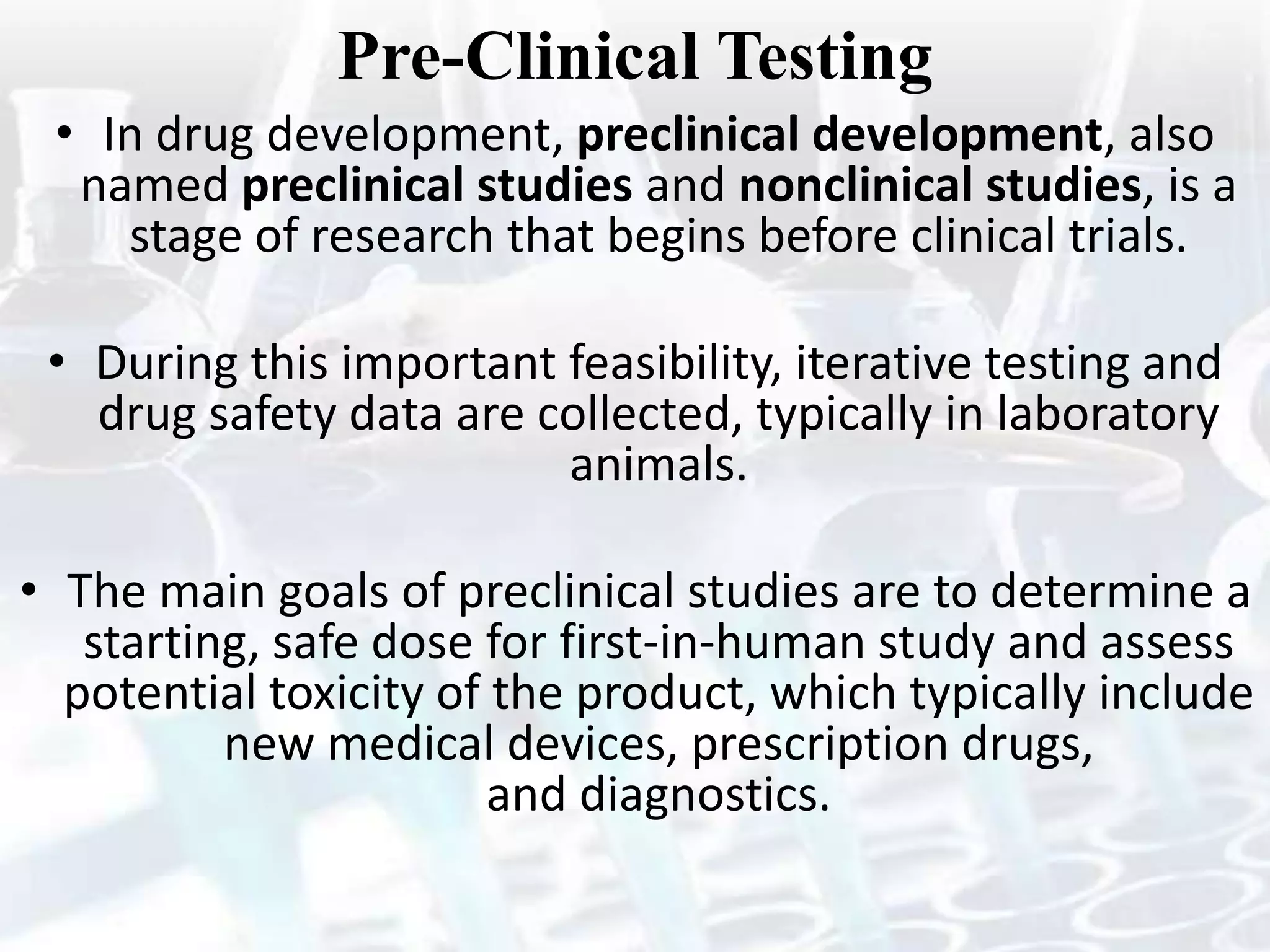 Drug discovery & clinical evaluation of new drugs | PPTX