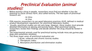 Drug discovery & development | PPTX