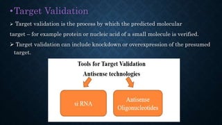 Drug discovery overview by shubham 1 | PPT