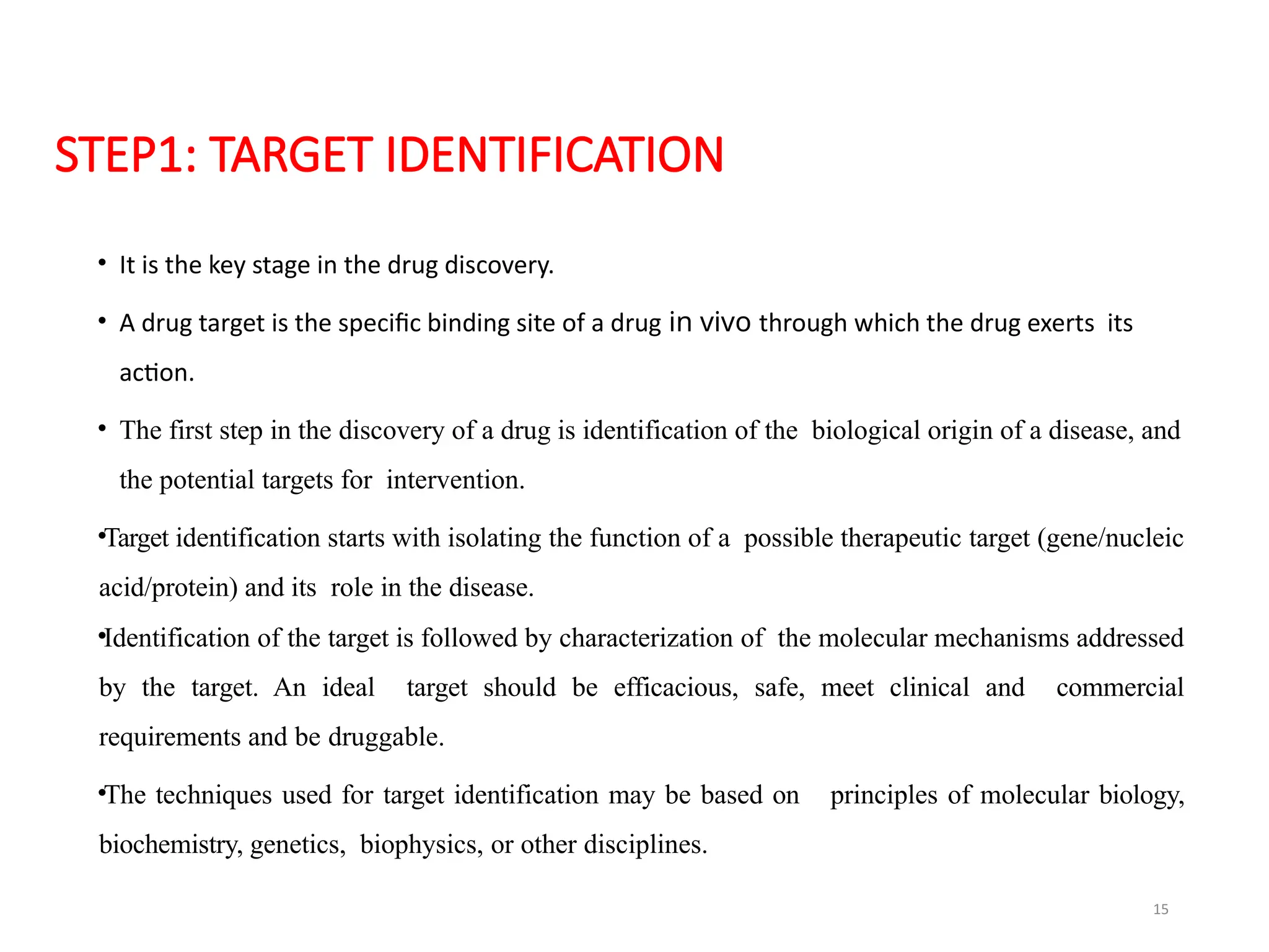 STEPS OF DRUG DISCOVERY AND DEVELOPMENT PROCESS | PPTX