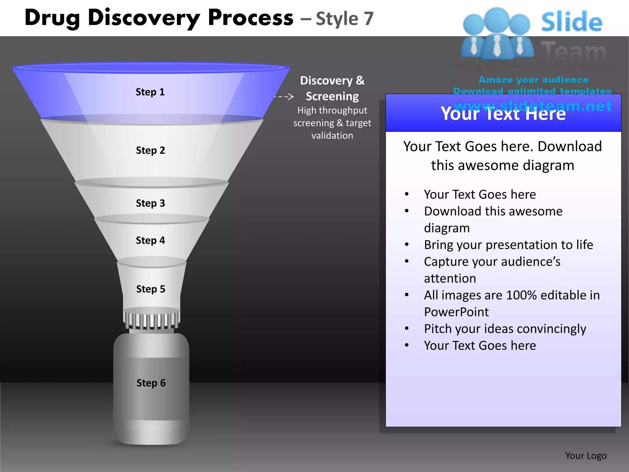 Drug discovery process style 7 powerpoint presentation slides db ppt ...