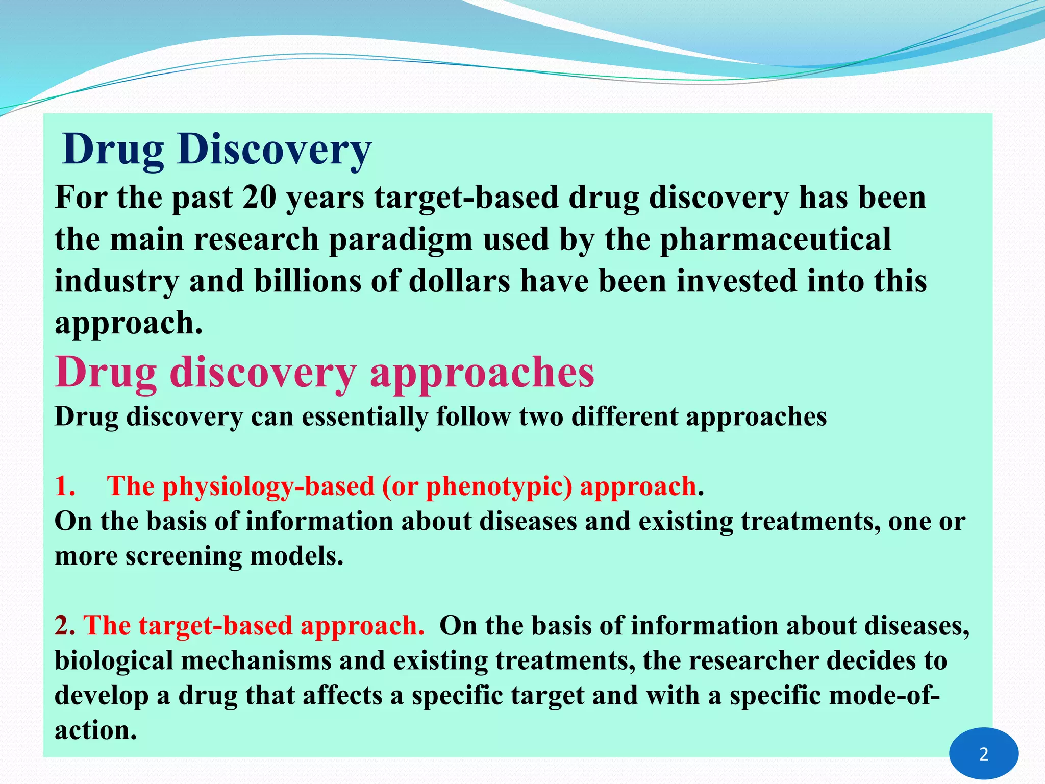 Drug discovery thr enzyme inhibition | PPTX