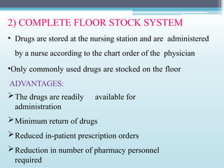 DRUG DISPENSING METHODS for B.sc Nursing 4th Yearpptx | PPTX