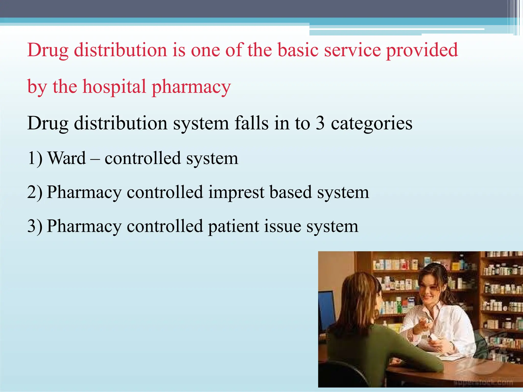 DRUG DISPENSING METHODS for B.Sc 5th Sem and Gnm 3rd year students | PPT