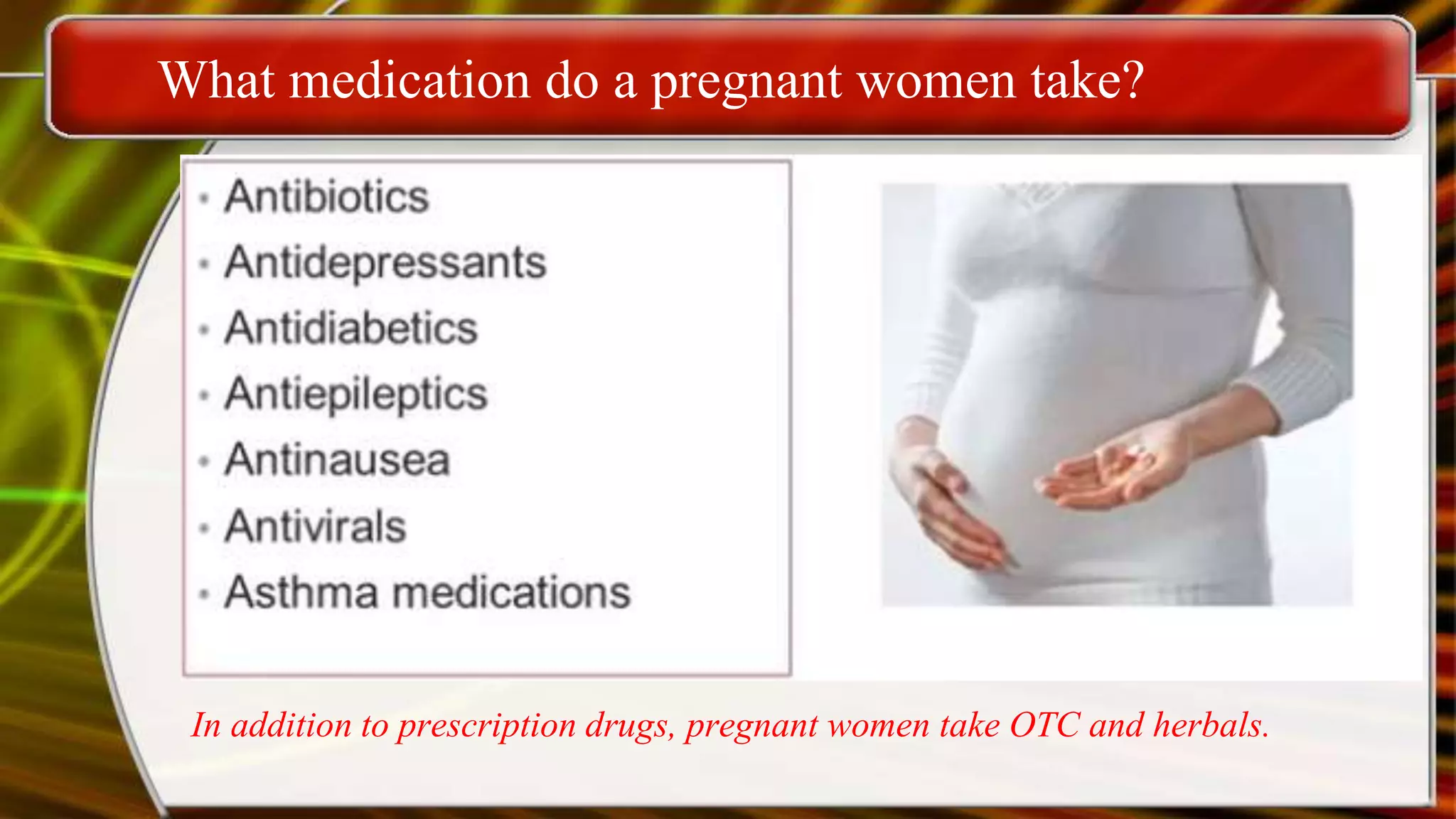 Drug disposition in pregnancy | PPT