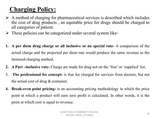 Drug Distribution system & Hospital formulary | PDF