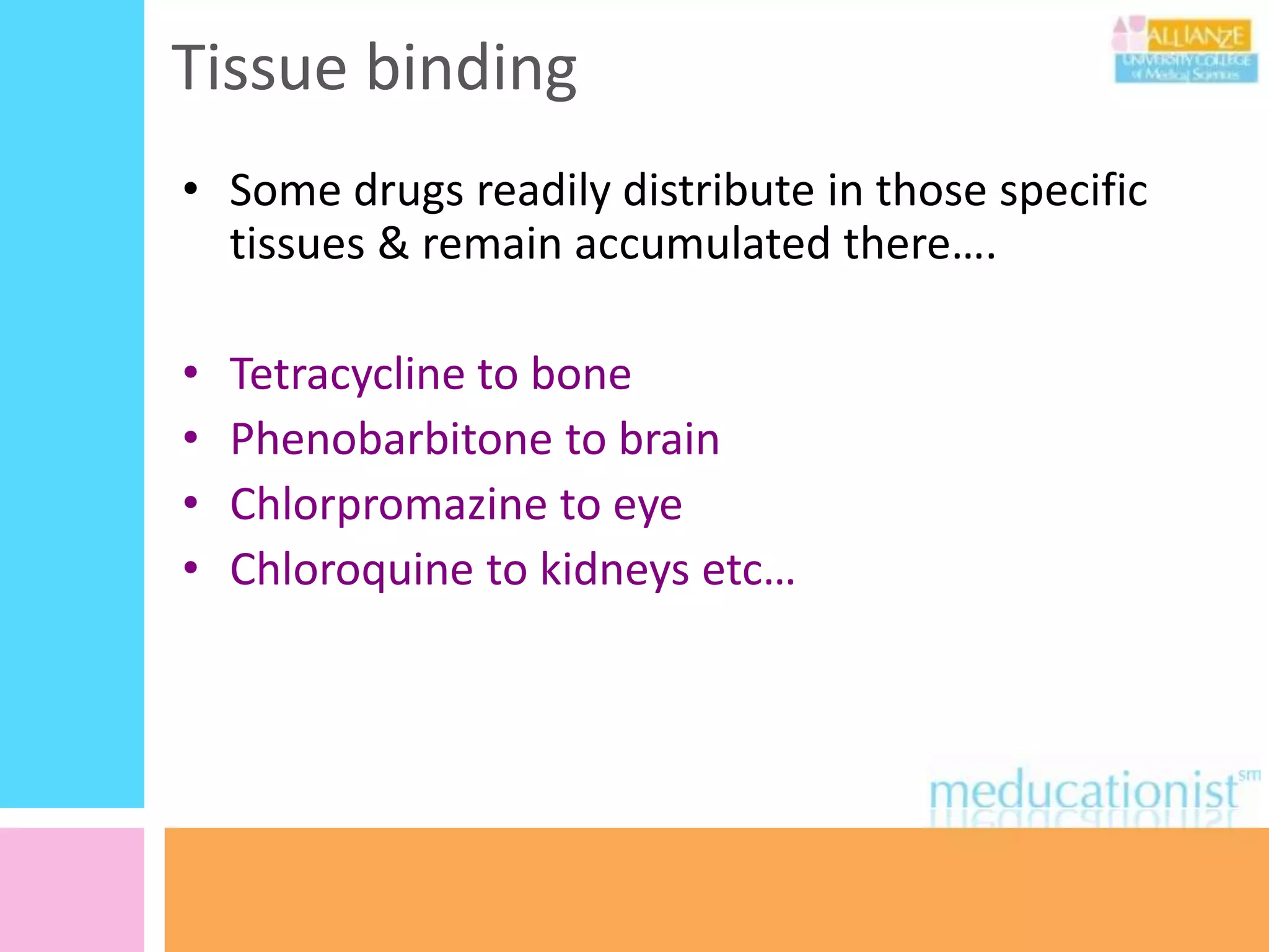Drug distribution | PPTX