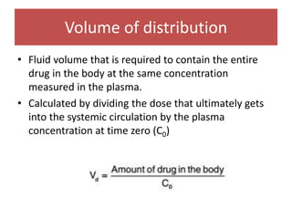 Drug distribution | PPTX