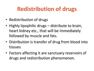 Drug Distribution | PDF