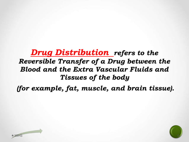 Drug Distribution.ppt