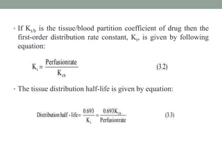 DRUG DISTRIBUTION BIOPHARMACEUTICS AND PHARMACOKINETICS | PPTX