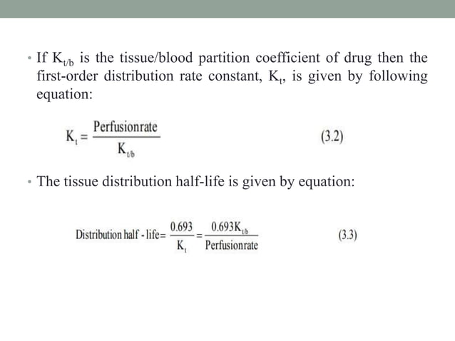 DRUG DISTRIBUTION BIOPHARMACEUTICS AND PHARMACOKINETICS | PPTX ...