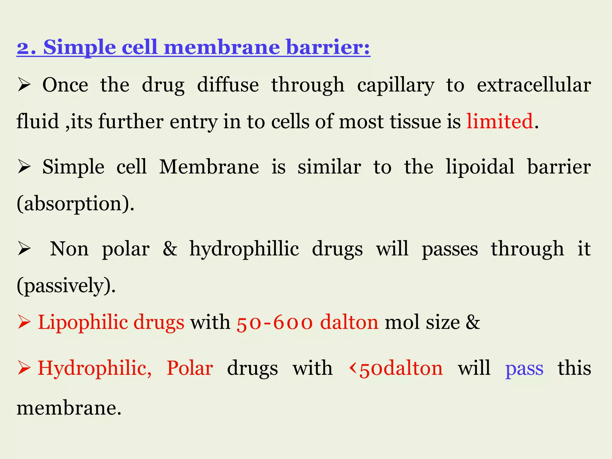 Drug distribution | PPTX