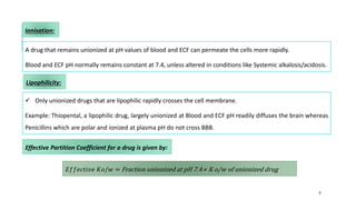 Drug distribution | PPTX
