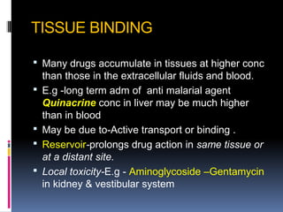 Drug distribution i_ | PPT