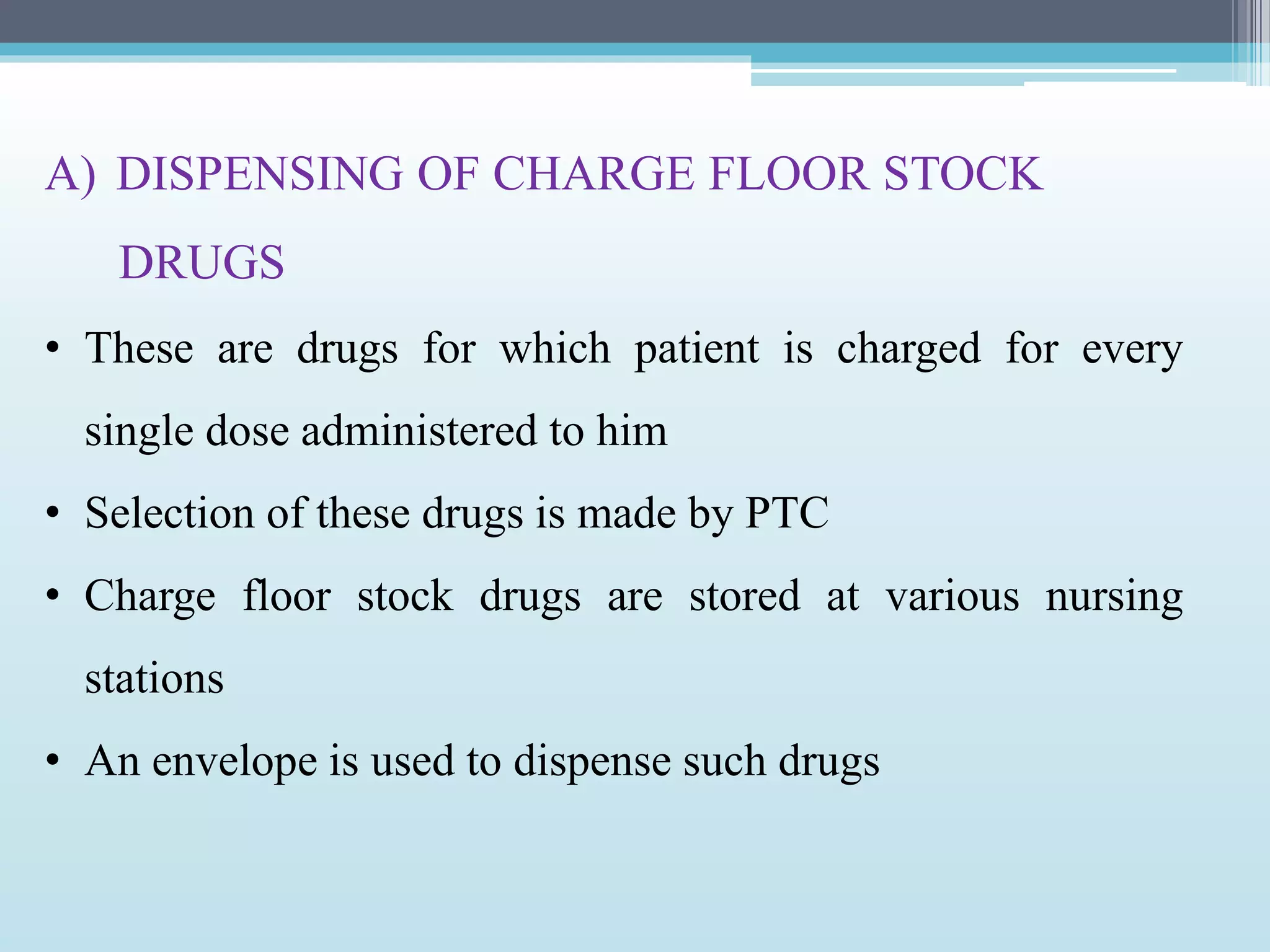 Drug Distribution Methods | PPTX
