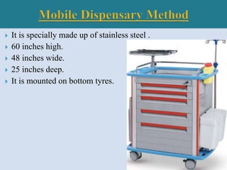 Drug distribution system in Hospital Pharmacy | PPTX