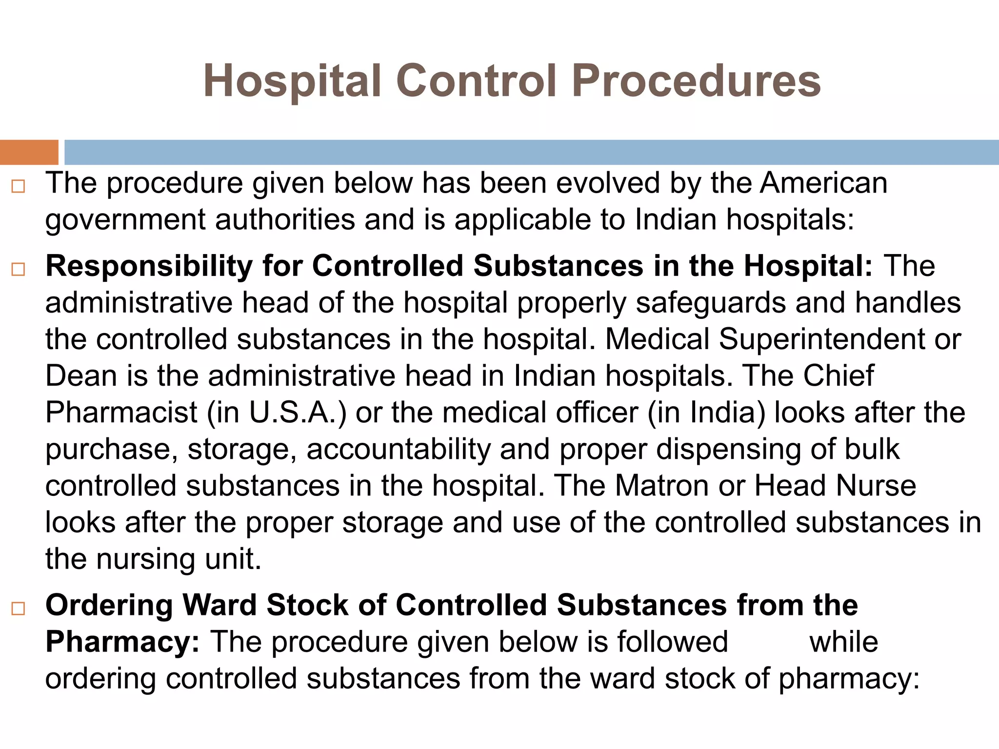 Drug distribution system in a hospital.pptx