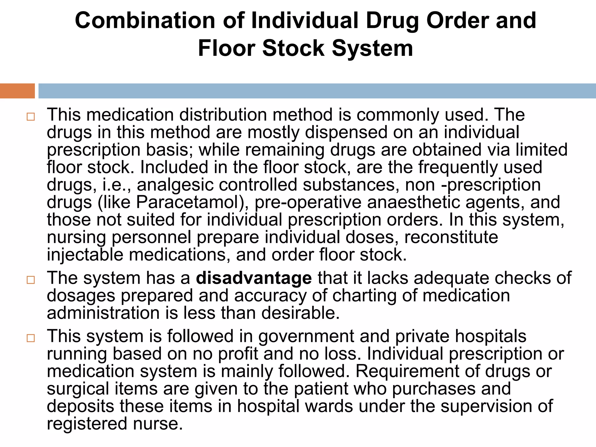 Drug distribution system in a hospital.pptx