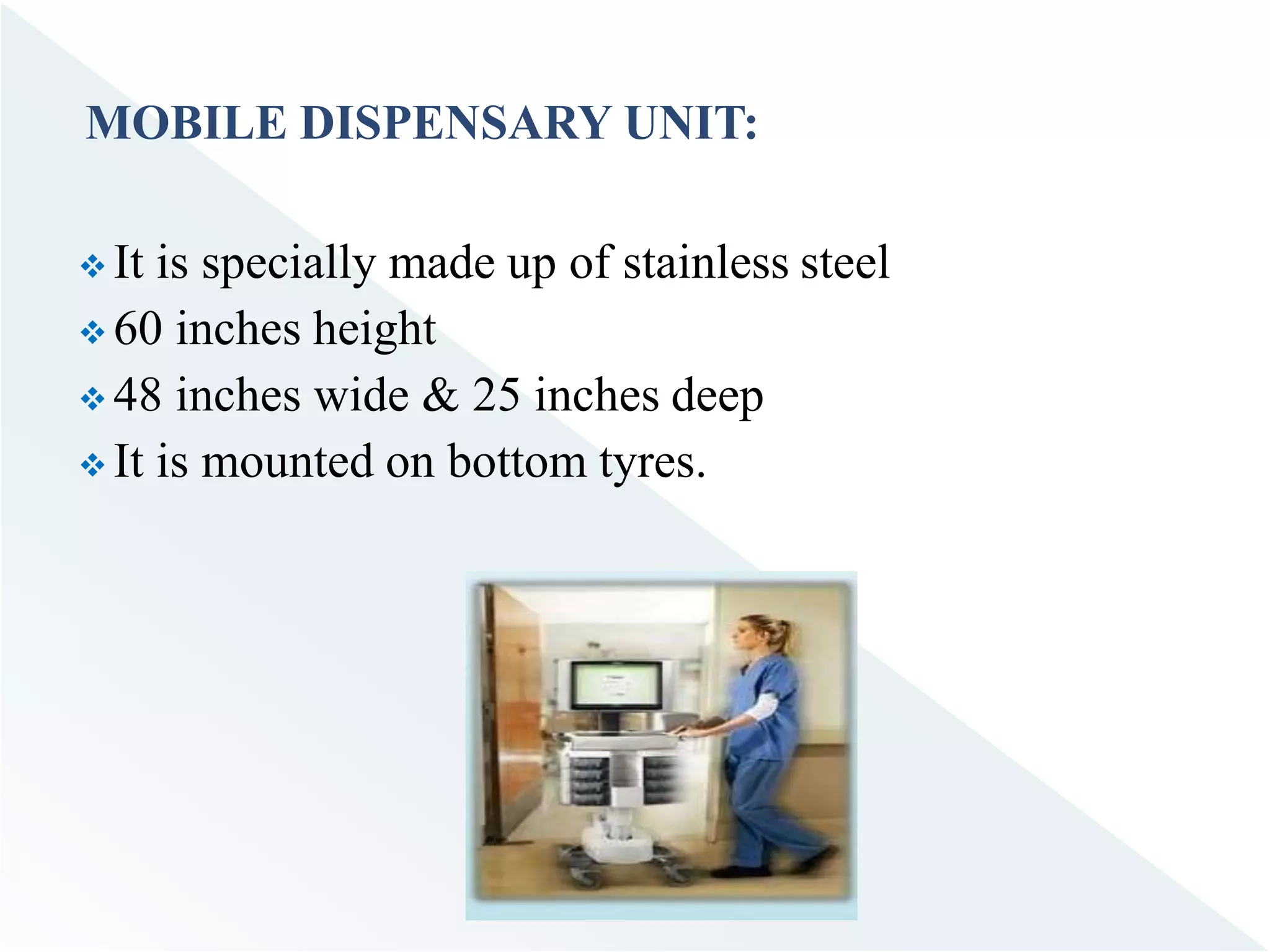 Drug distribution system in hospital | PPTX