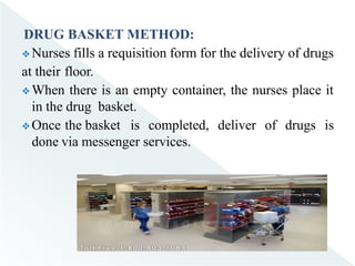 Drug distribution system in hospital | PPTX