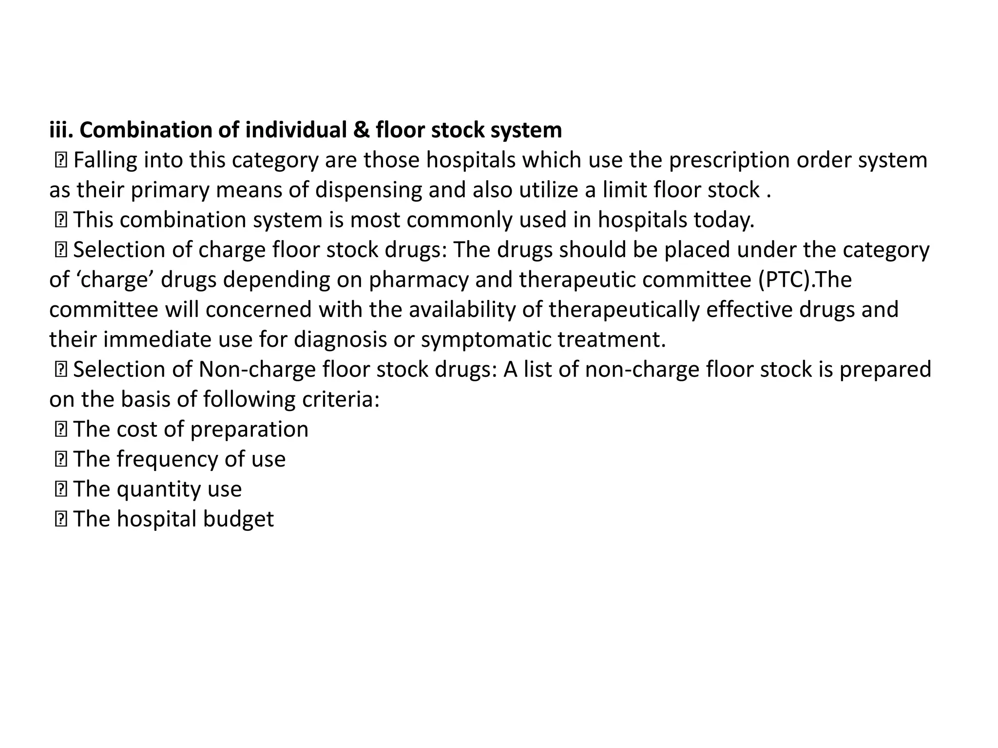 DRUG DISTRIBUTION SYSTEM IN HOSPITAL.pptx