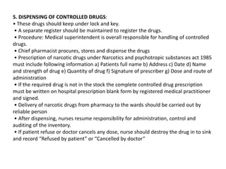 DRUG DISTRIBUTION SYSTEM IN HOSPITAL.pptx