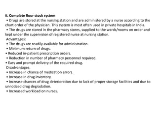 DRUG DISTRIBUTION SYSTEM IN HOSPITAL.pptx