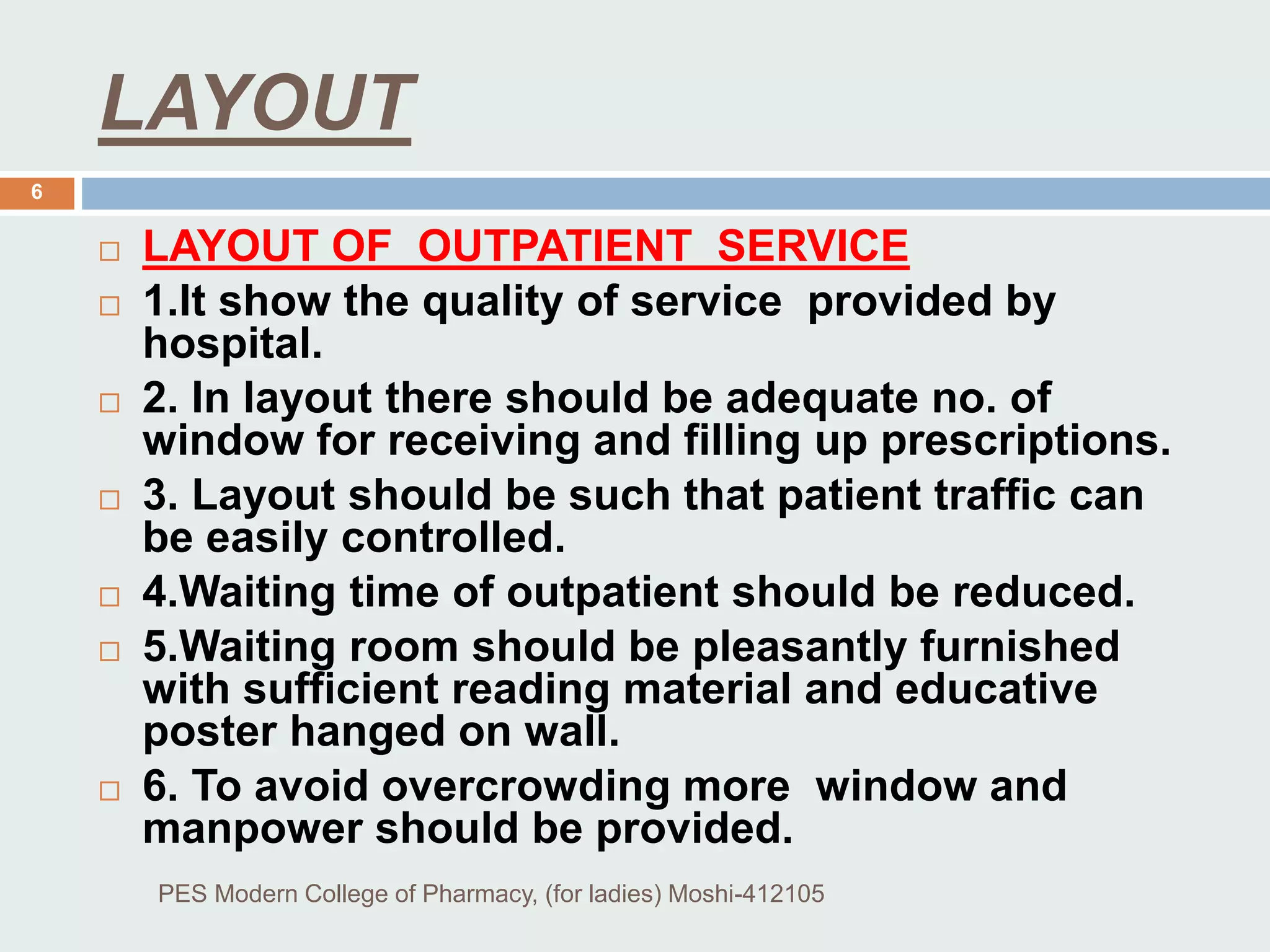 Drug distribution system in hospitals | PPTX