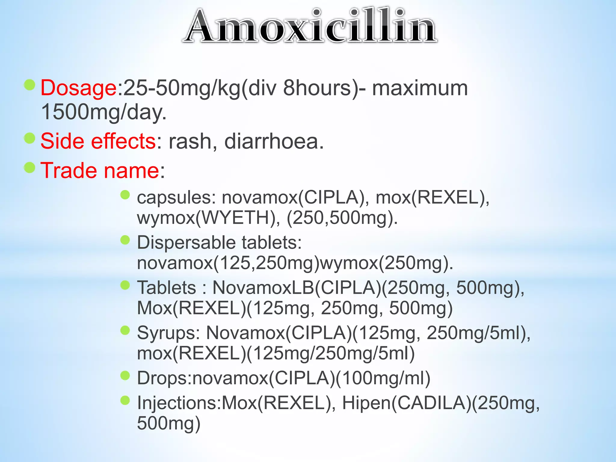 Drug dosage and antibiotics in pediatric dentistry | PPTX