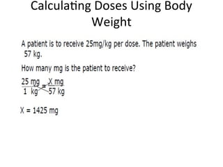 drug dosage calculation for therapeutic benefits | PPT