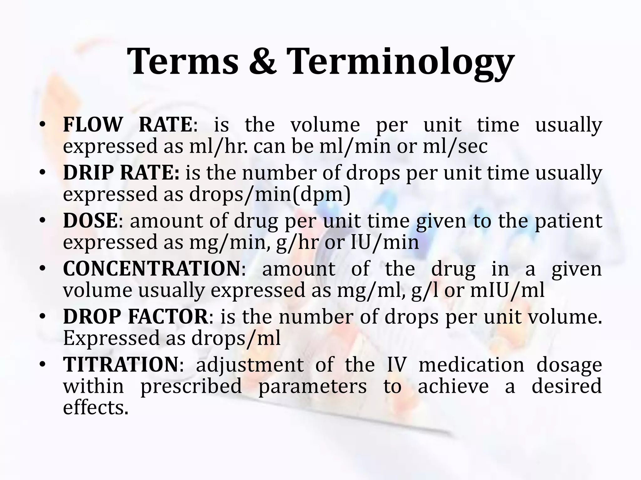 Drug Dosage Calculations | PPTX