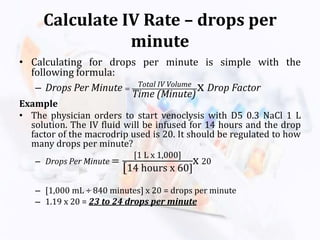 Drug Dosage Calculations | PPTX