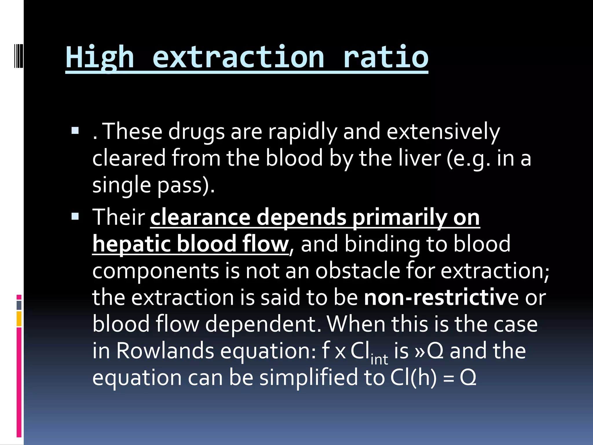 Drug dose adjustment for liver diseases | PPTX