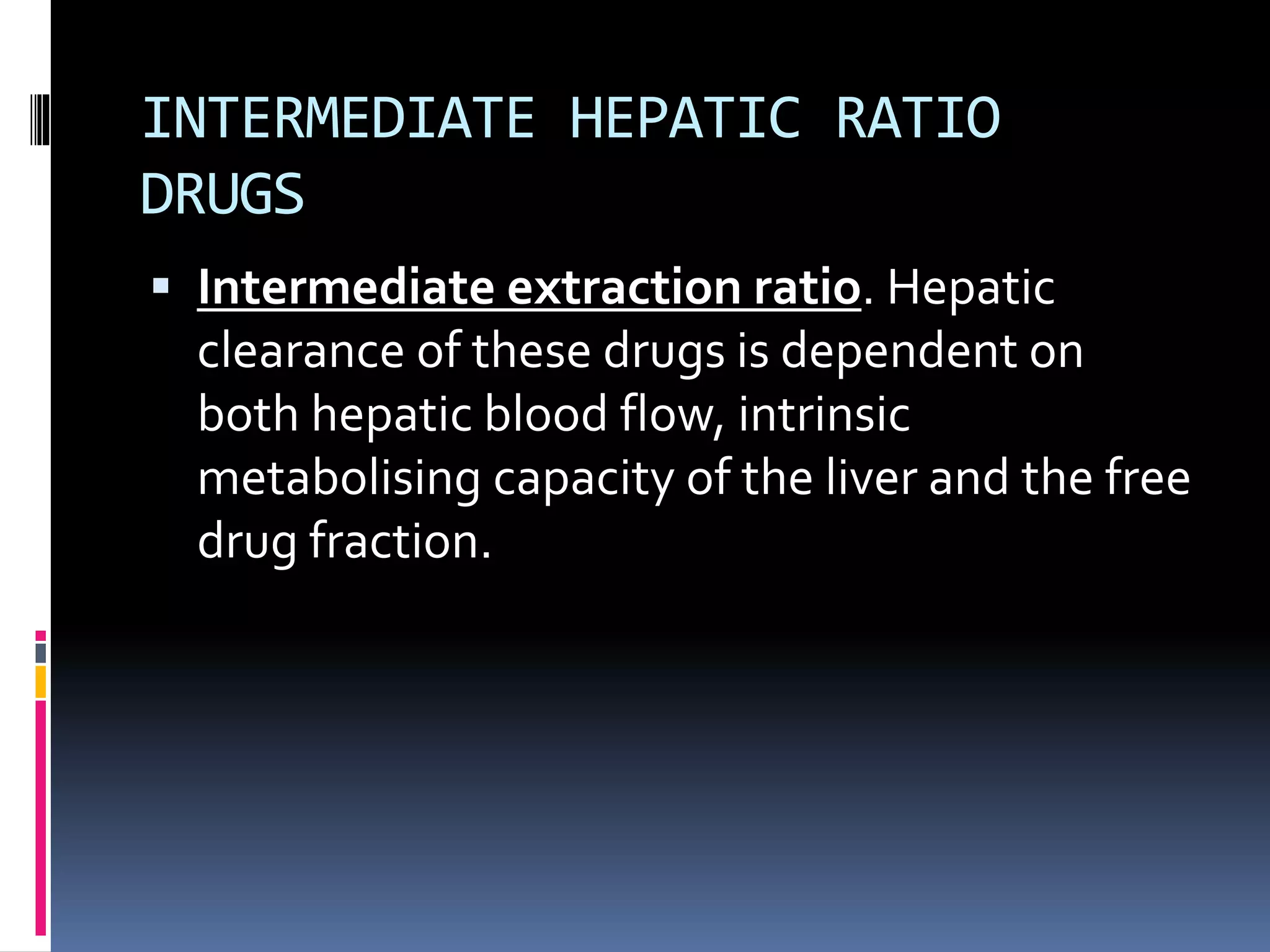 Drug dose adjustment for liver diseases | PPTX