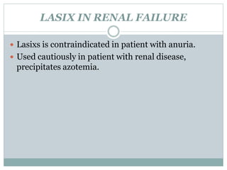 Drug dosing in renal failure | PDF