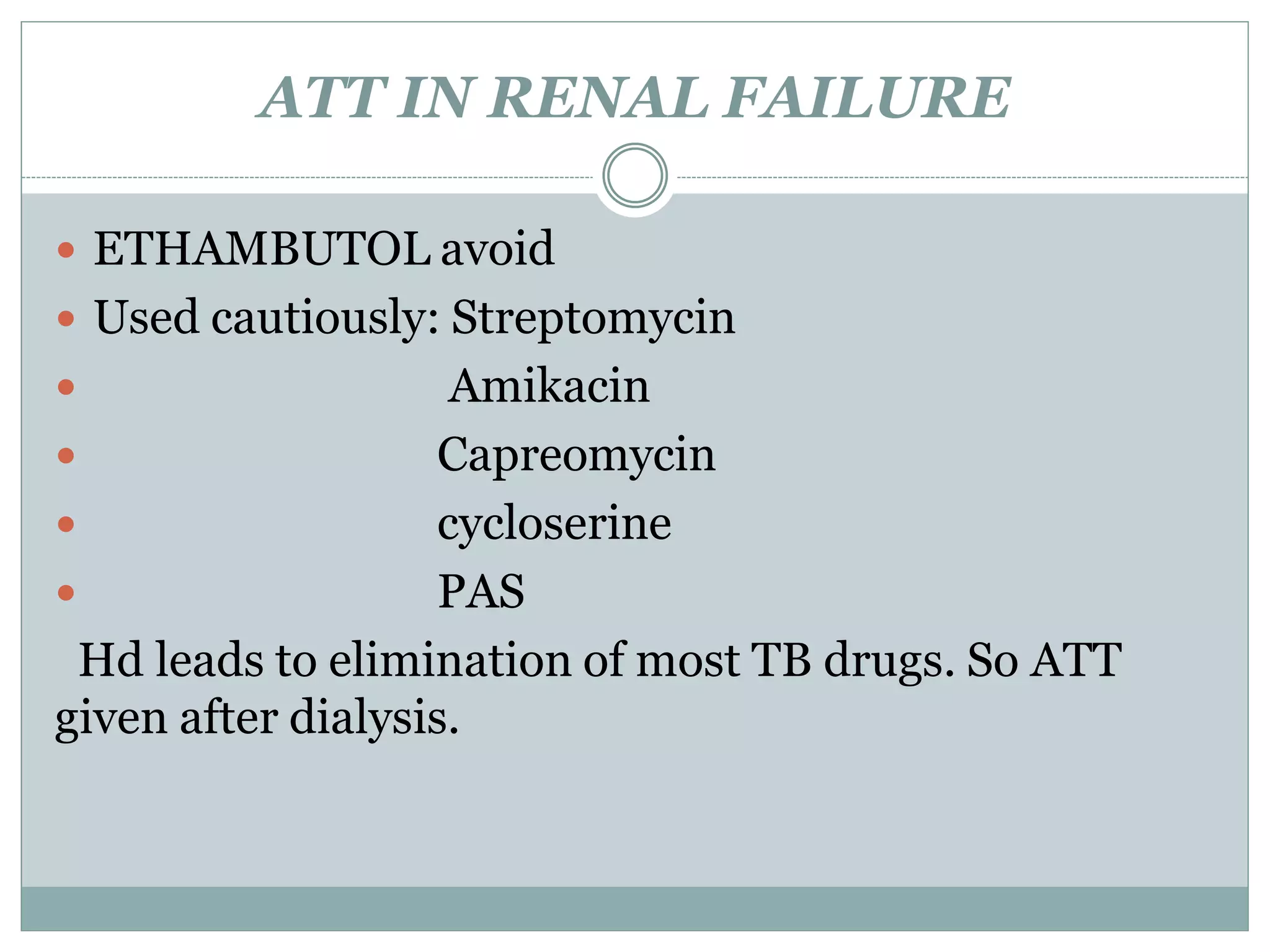 Drug dosing in renal failure | PDF