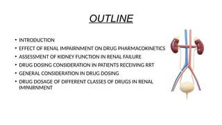 VARIOUS DRUG DOSING IN RENAL FAILURE .pptx