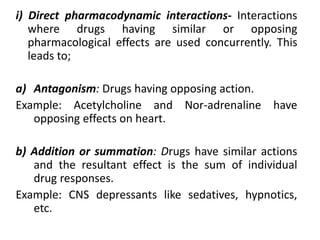 Drug drug interaction (2) | PPTX
